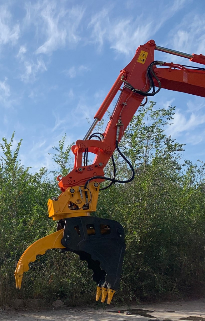 Excavator Rotate Grab Bucket ZX120 12 Ton – Digger City